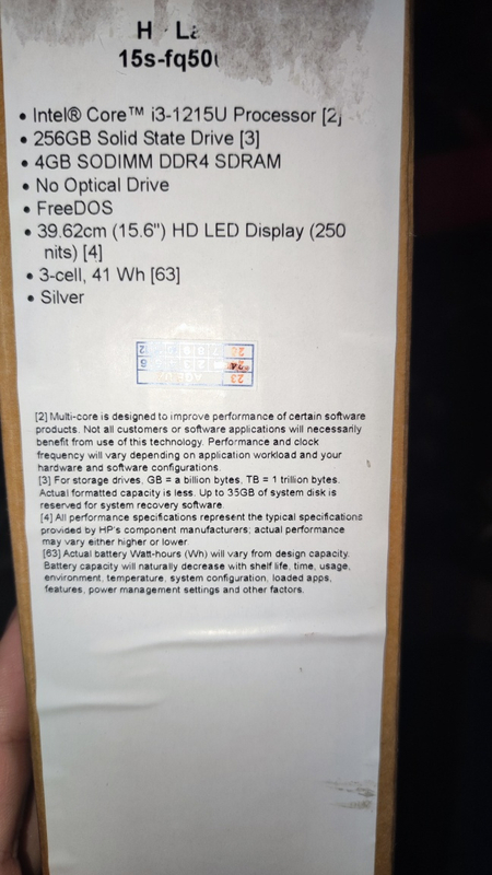 Notbubuk hp core i3