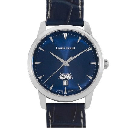 Louis Erard Heritage Швейцарские часы супер тонкие.