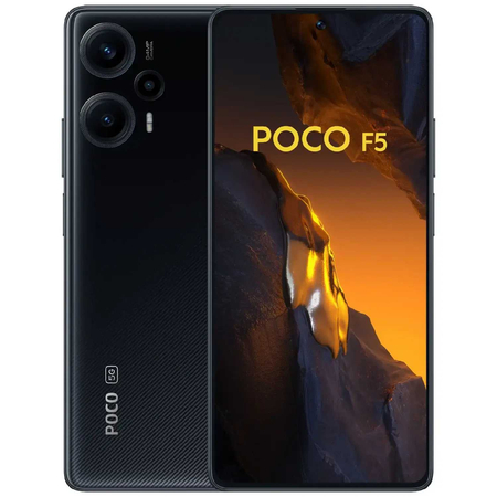 POCO F5, Black, 12/256 GB черный