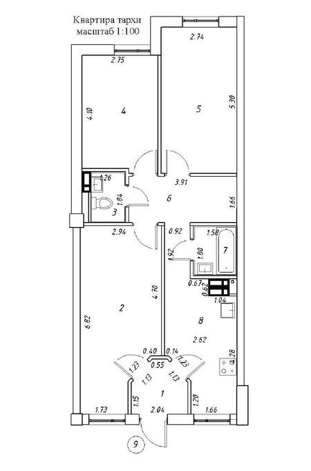 Sag'bon Golden House 71 м2