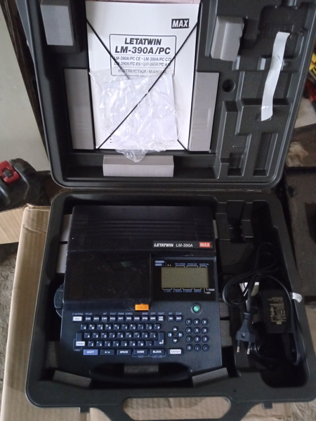 MAX LETATWIN LM-390A Cable ID Printer LM-390A/PC C72