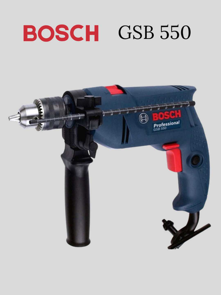 Дрель ударная Bosch GSB 550