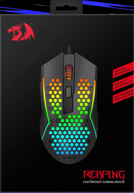 Redragon gaming mouse RGB new