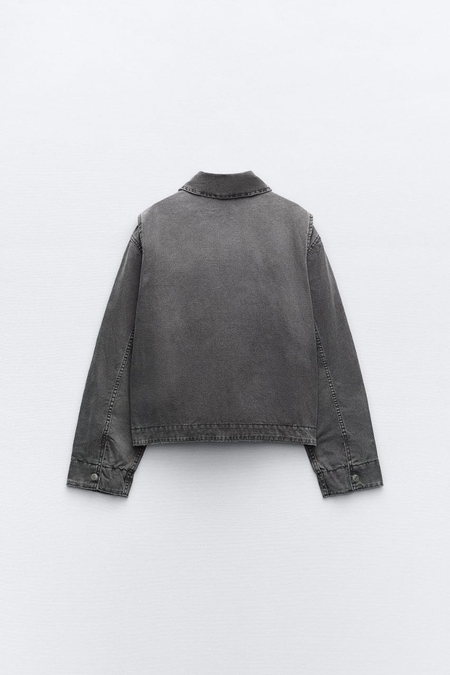 Джинсовая куртка Zara , M ( оверсайз)