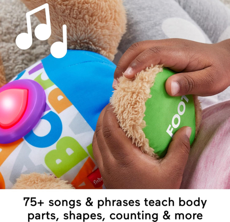 Fisher-Price «Смейся и учись», интерактивная плюшевая собака с музыкой