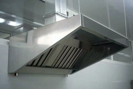 Нейтральное оборудование Островной вытяжной зонт из нержавеющей стали