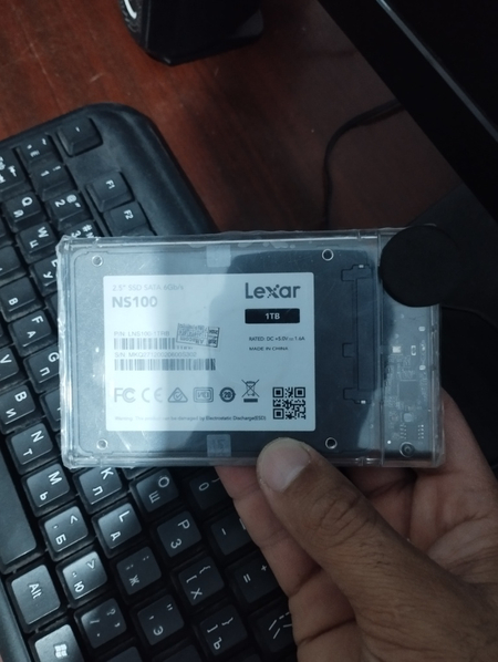 Lexar Ssd Sata 1Tr xolati ideal