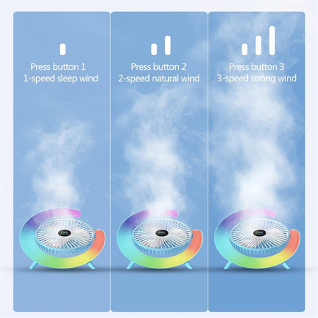 Вентилятор с подсветкой RGB