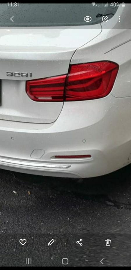 Zadni stob BMW sotiladi