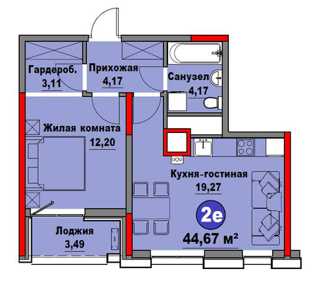 ЖК Бизнес класса.
 