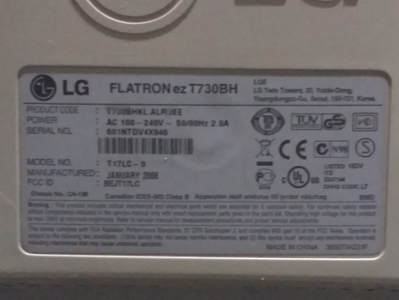 Кинескопный монитор LG