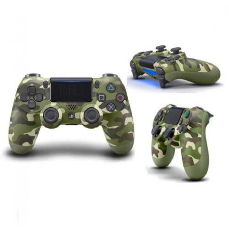 DUALSHOCK 4 V2 Green Camouflage. Оригинальный