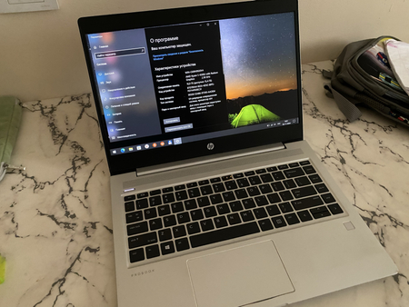 Hp notebook 16/512 gb ishlashi tez
