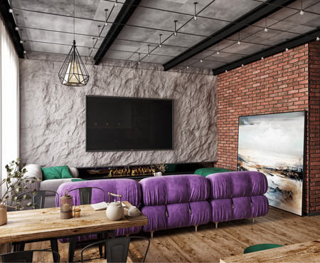 Design interiors loft