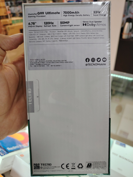 Tecno Pova neo 6 Garantiya Uzimei Dastavka