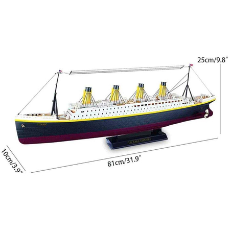 Rc Радиоуправляемый корабль. Titanic.