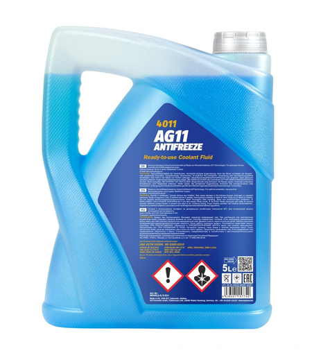 антифриз -40 5л (5кг-эмас) MANNOL Germany