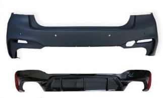 BMW M5 F90 / G30 задний бампер с диффузором в наличии