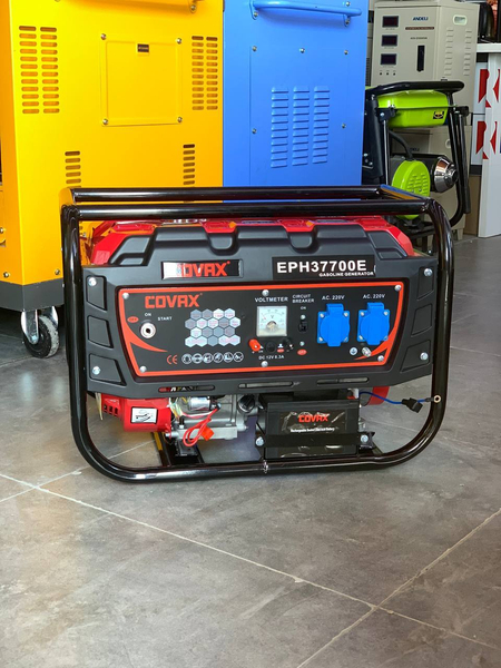 Generator Covax
Model-EPH37700E
Max: 3kw
Min: 2.8kw
220 volt
Starterli