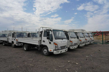 JAC 3,5 тоннали мини-грузoвик бартавойлари  энди China Motorsда