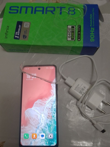 Smart infinix 8. Yangi 4/64 gb