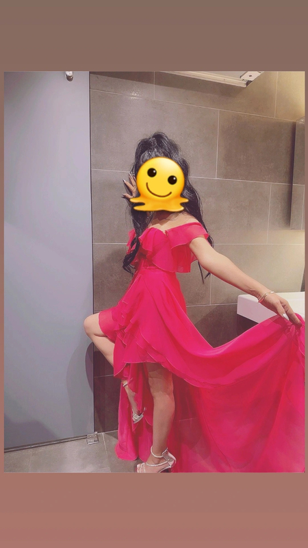 Oqshom koylagi pushti rang