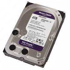 WD Purple (Фиолетовый) HDD Диск 4Tb Профессионал-й для видеонаблюдения