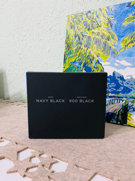 Туалетная вода ZARA MAN Navy black + 800 Black