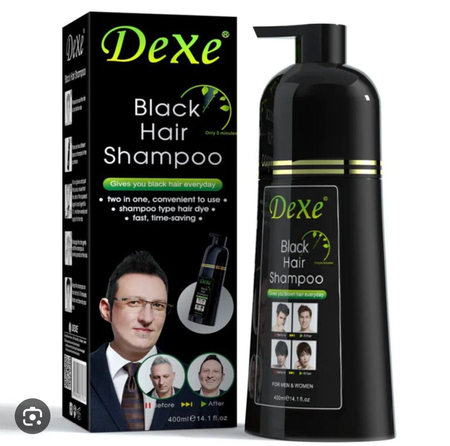 Dexe Black Hair Shampoo — шампунь краска, Эффективний 60000 сум