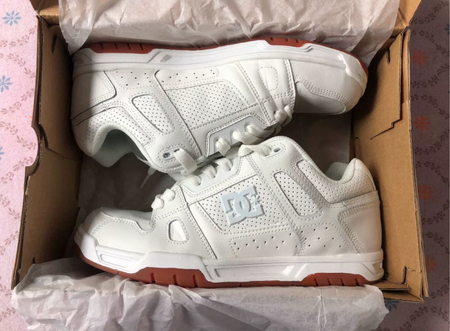 dc shoes stag white gum