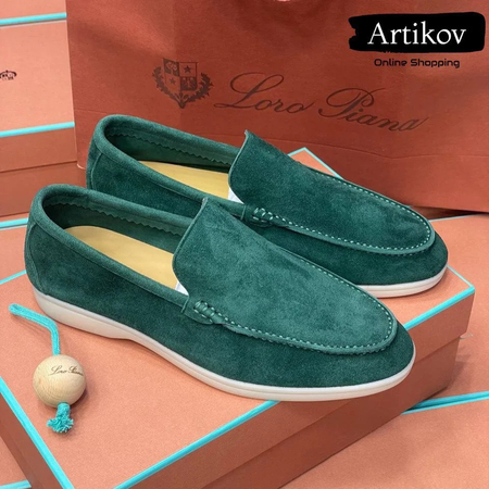 Loro Piana Loafer 100% Haqiqiy Teri (Luxury)