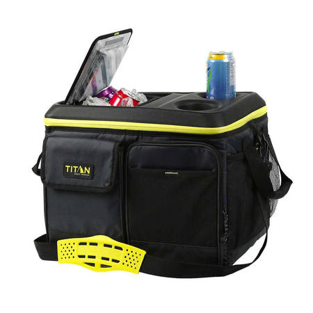 Titan Deep Freeze складная сумка-холодильник, черная, 44х30х33cm