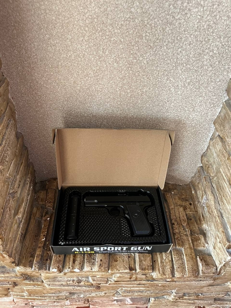 Аир софт гун airsoft gun temir pistolet железный Писталет