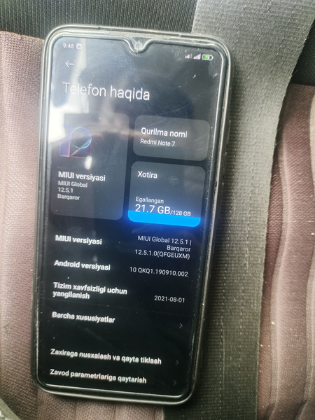 Redmi not 7 ideal