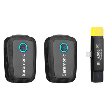 Blink 500 B4 Ultracompact 2.4 GHz 2-Person Wireless Clip-On Microphone