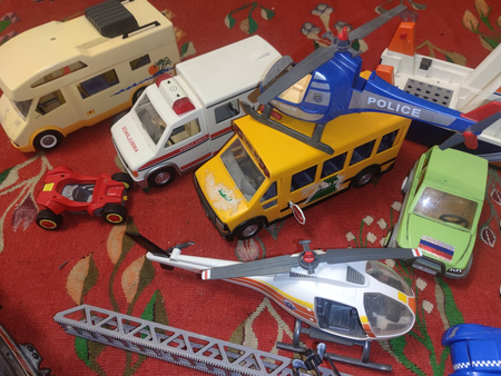 Разный транспорт Playmobil, набор собаки
