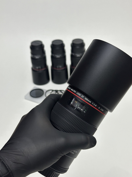 Sotiladi Canon 100mm Macro f2.8 L ideal