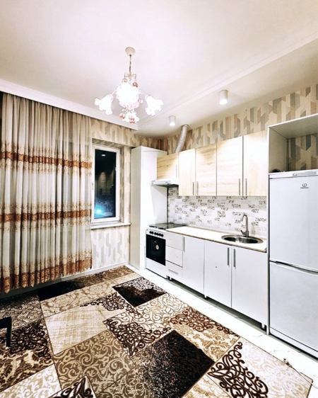 Продается 2х ком Алмас метро ЖК Nice Village евроремонт мебель техника