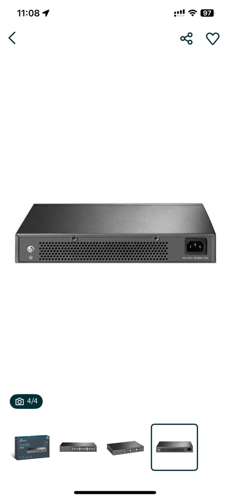 Коммутатор TP LINK  TL-SG1024D
