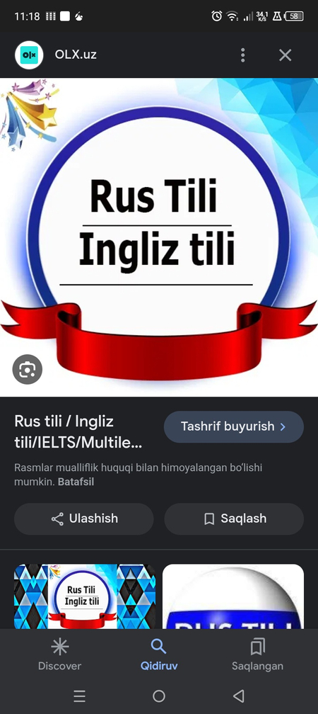 Qurbon Hayitiga katta chegirmaga kurslar
