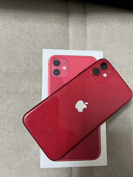 Iphone 11 colour red  128 gb