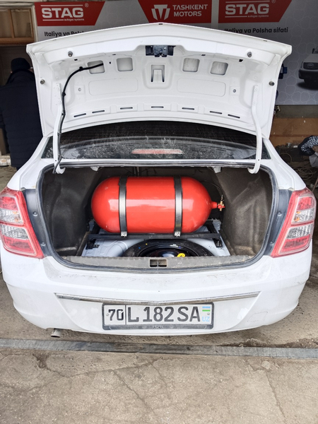 Metan gaz ustanovka Cobalt Jentra Nexsiya 4 pakalena
