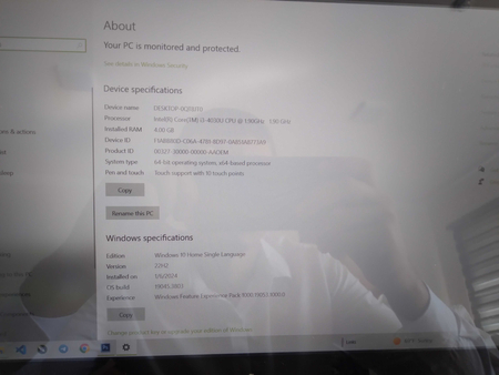 Notbuk lenovo core i3