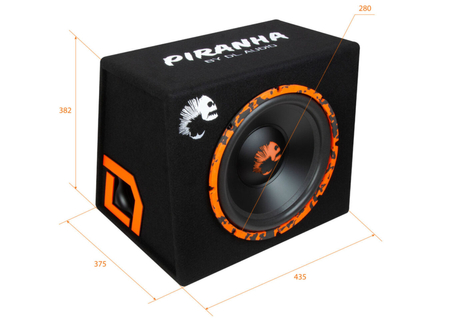 Сабвуфер/Sabvufer DL Audio Piranha(12 дюйм)