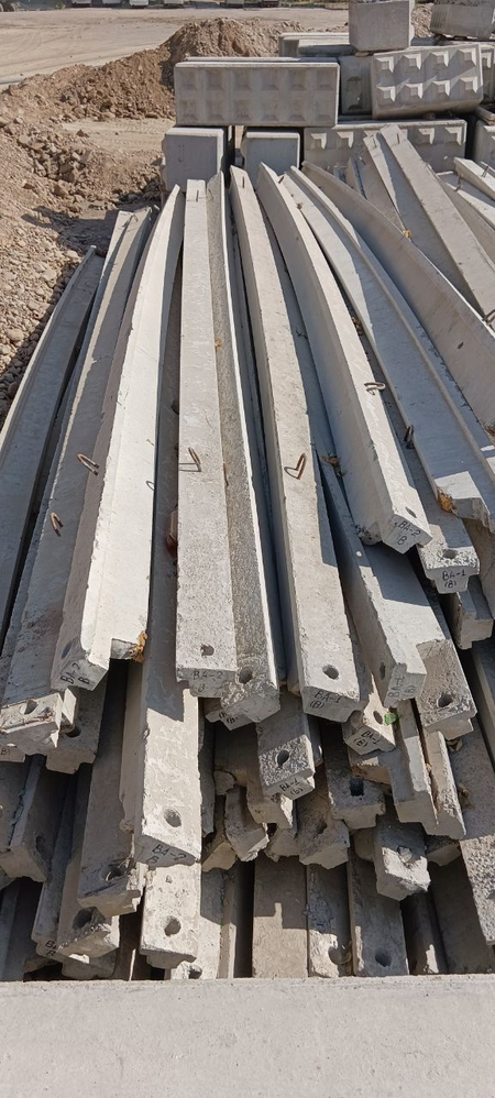 Beton ustular 6 metrlik kata binolar uchun