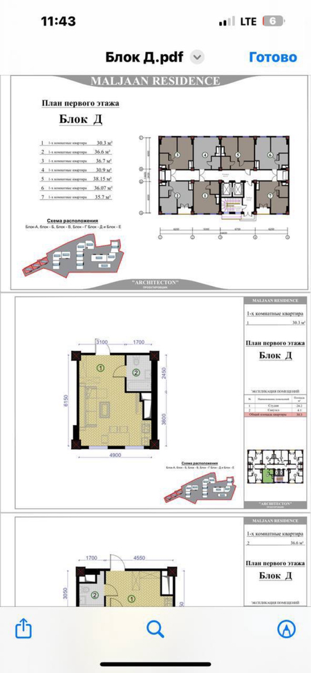 продается СРОЧНО НОВОСТРОЙКА 1-2-3 комн. кв от 32квм MALJAN RESIDENCE