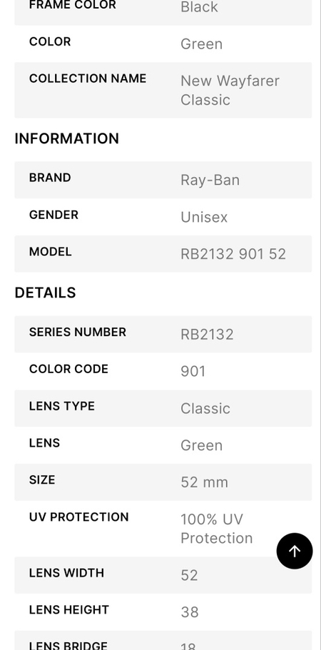 Ray ban sunglasses New wayfarer RB2132