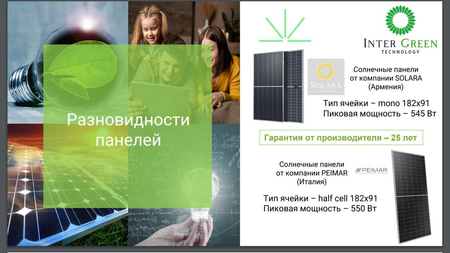 Quyosh Panellari elektrostansiyasi 3kW