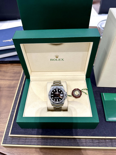 NEW Rolex Explorer II 42mm Steel 216570