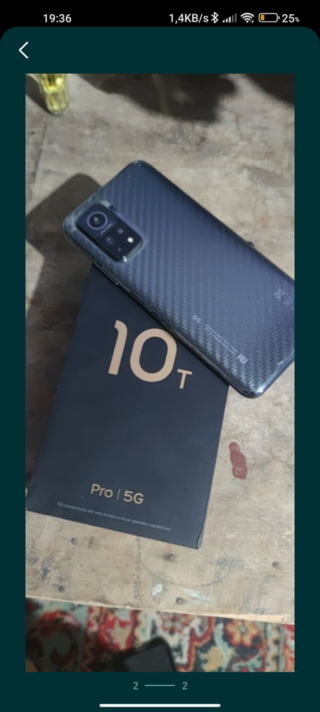 Xiomi 10 t 5 g sotiladi orqa kreshkasi singan buyogʻi zor